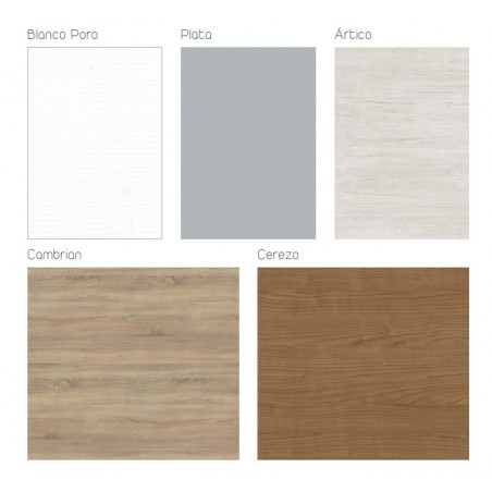 Comodín 4 Cajones ELBA Colores Ready Blanco